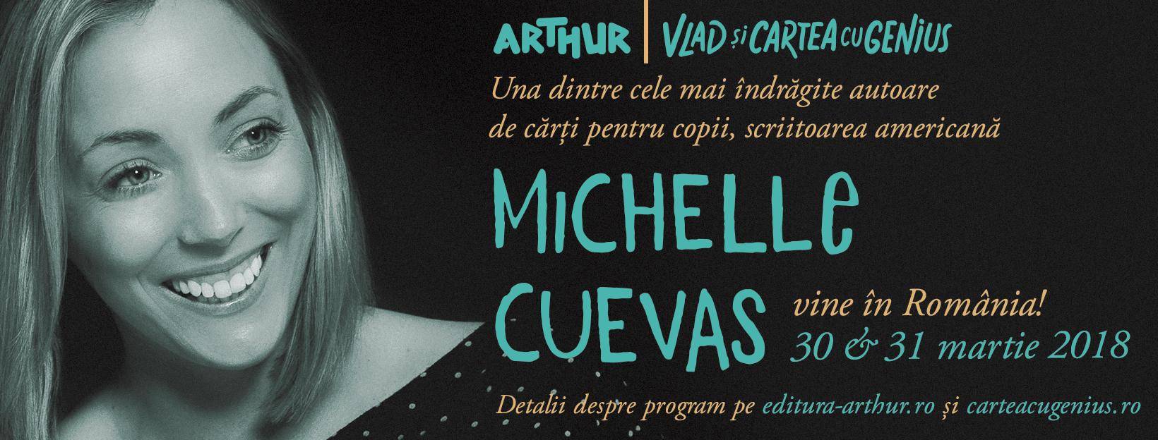 Michelle Cuevas, îndrăgita autoare de cărți pentru copii, vine în ...